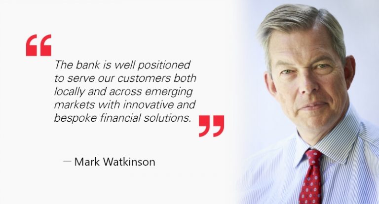 Mark Watkinson CEO and Executive Director as from 01 April 2020 - Bank One