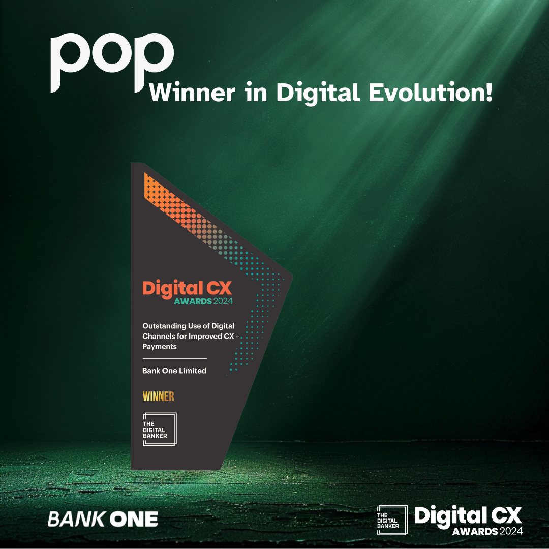 Bank One's POP wins prestigious award for Digital Innovation in ...