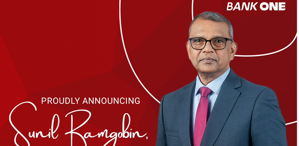 Bank One Welcomes Moonesar (Sunil) Ramgobin as New CEO - Bank One