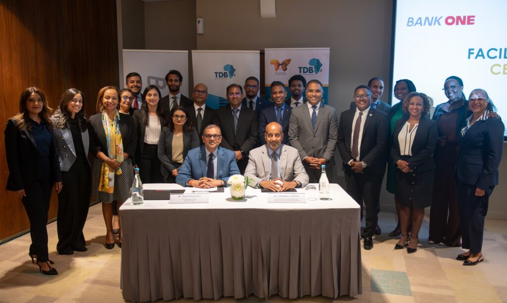 Bank one extends a facility to the ESATF trade fund to support regional ...
